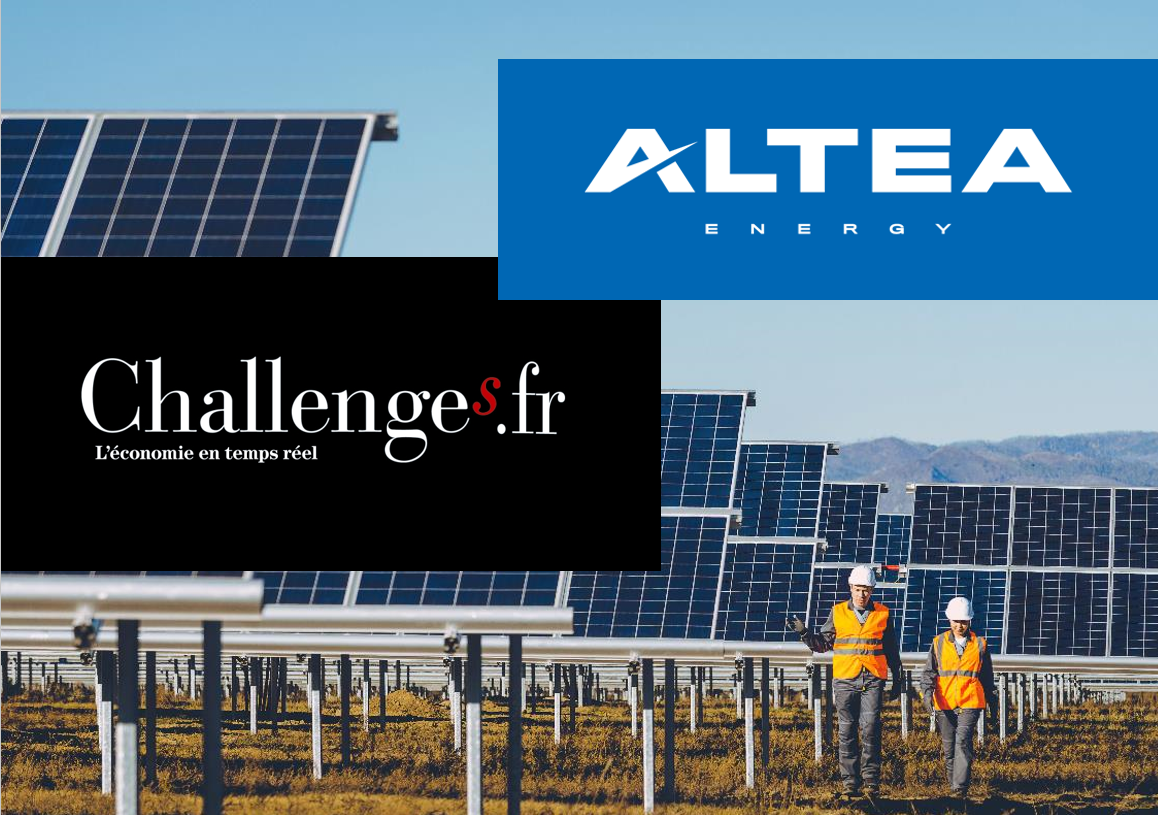 A Altea Energy apóia a transição energética de seus clientes graças a ...